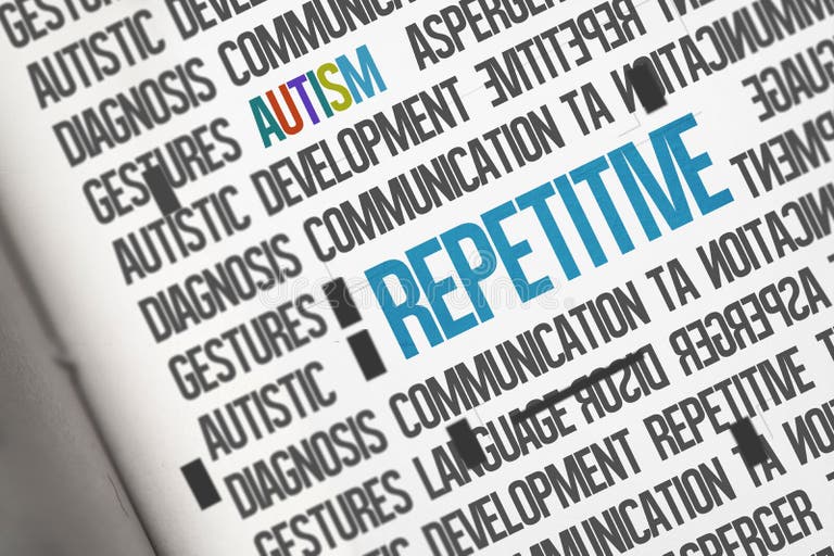 Repetitive Against Open Book Stock Illustration - Illustration of ...