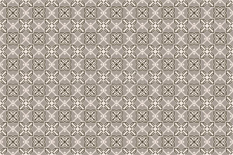 Repetitive Decorative Seamless Pattern Stock Vector - Illustration of ...