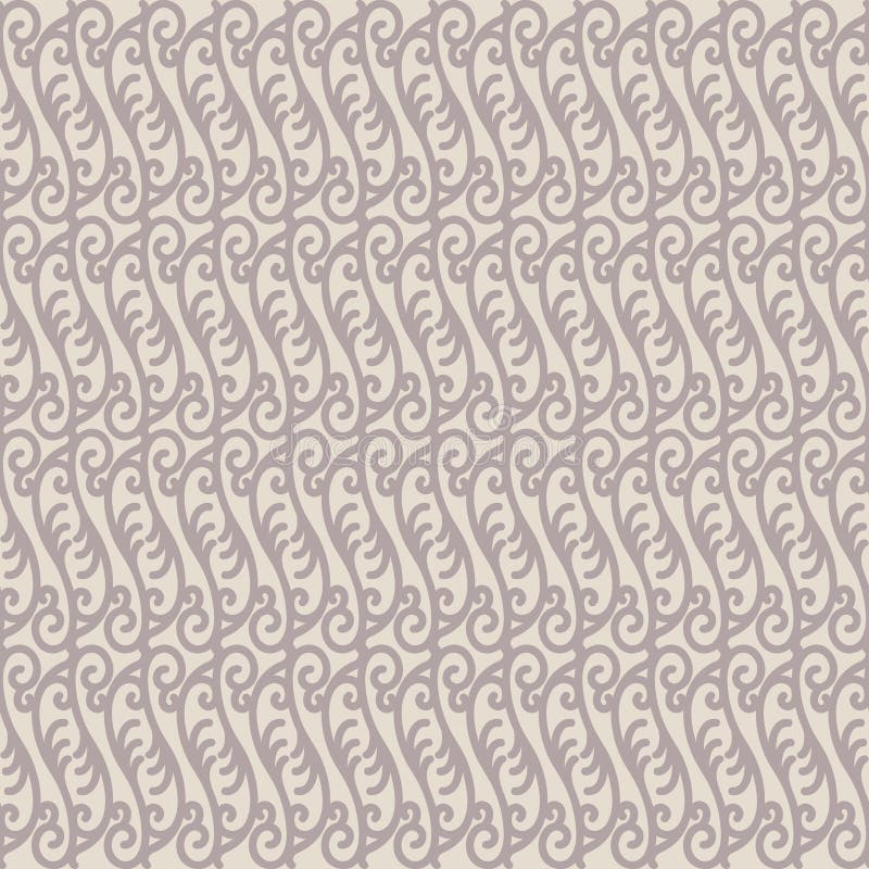 Repetitive Design Elements Seamless Pattern Vector Illustration Stock ...