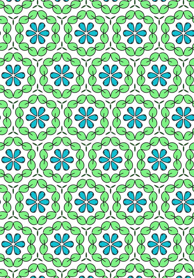 Repetitive Design Illustration Stock Illustration - Illustration of ...