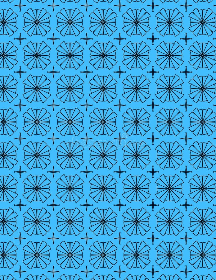 Repetitive Design Illustration Stock Illustration - Illustration of ...