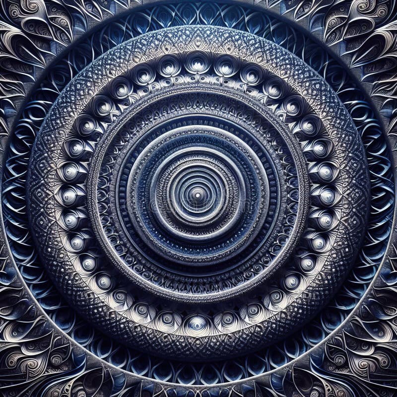 Repetitive Pattern Multiple Exposure a Pattern Repeated Multiple Stock ...