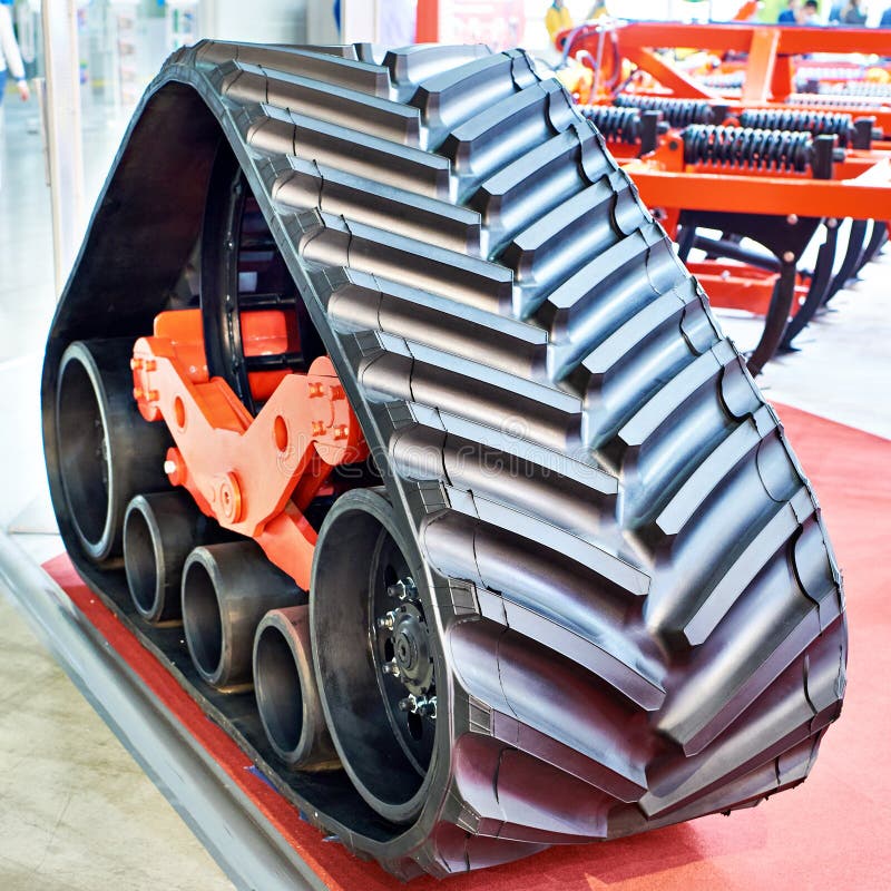 Continuous track stock image. Image of detail, power - 119543155