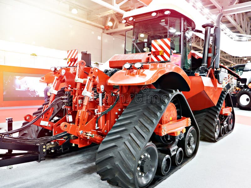 Replaceable Continuous Track Drive for Harvester Isolated White Stock ...