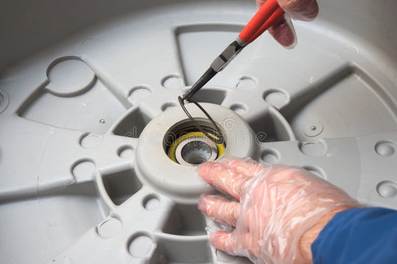 Replacement of the Bearing in the Washing Machine. Repair of the Drum ...