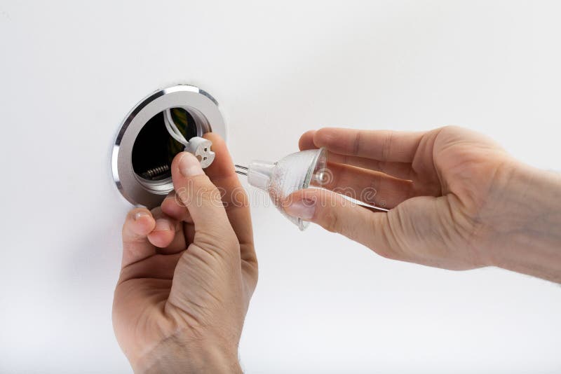 Replacement Light Bulb Stick Stock Photo - Image of illumination ...