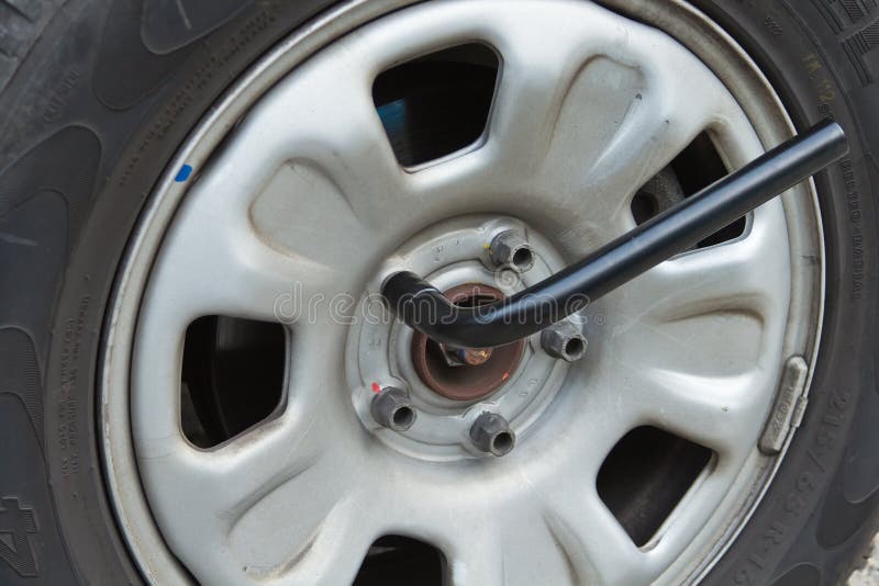 Replacement wheels stock image. Image of metallic, repair - 34240623