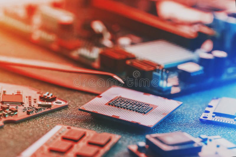 Replacing the Computer S Central Processor. Maintenance, Updating the ...