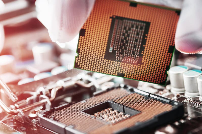 Replacing the Computer S Central Processor. Maintenance, Updating the ...