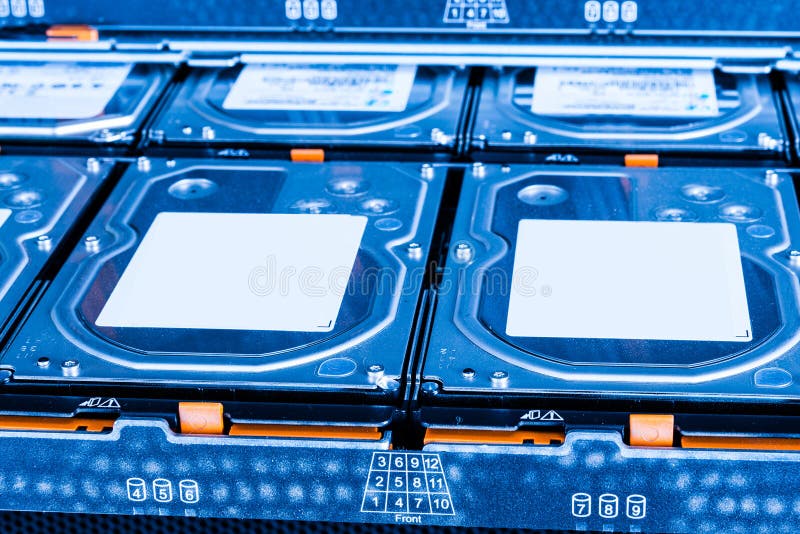 Replacing a Hard Drive in a Web Server. Many Disk Drives are in Stock ...