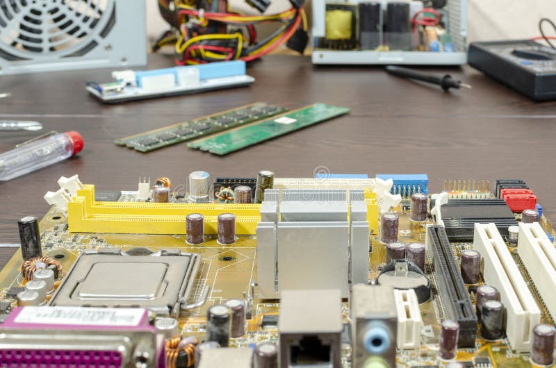 Replacing the Memory Strip on the Motherboard of a Personal Computer ...