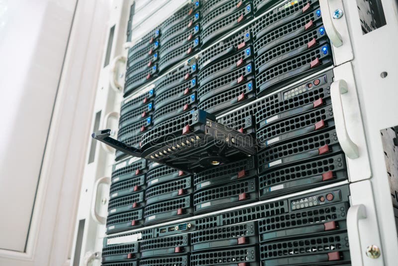 Replacing a Module in a Powerful Server Hardware. Cloud Storage ...