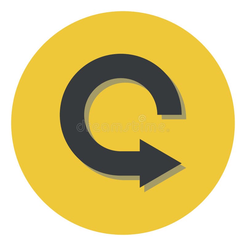 Replay Button Arrow Stock Illustrations – 832 Replay Button Arrow Stock ...