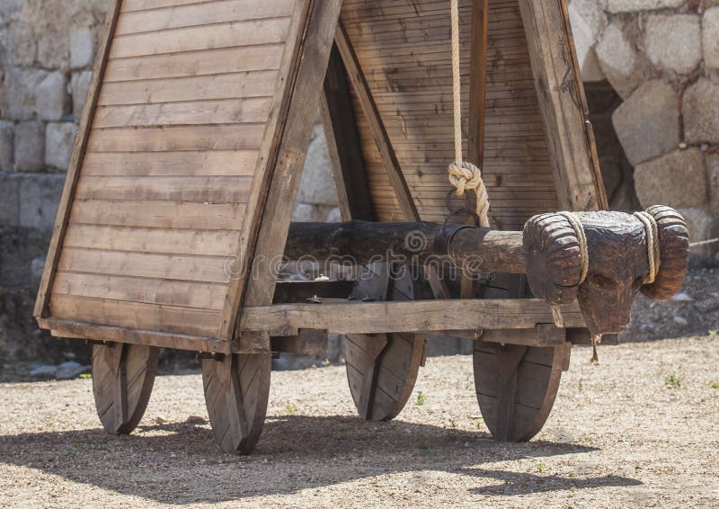 Medieval Battering Ram Model