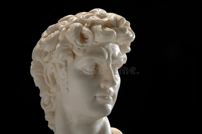Replica of David in marble stock photo. Image of roman - 2865654