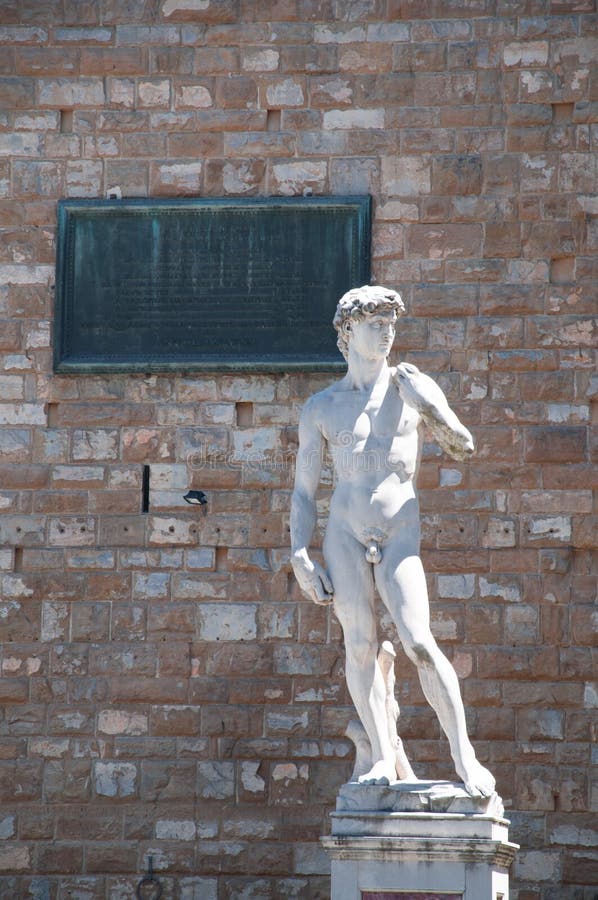 David of Donatello stock photo. Image of florence, replica - 200647296