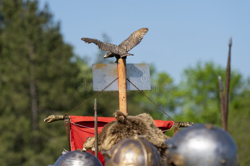 Roman Legion Eagle Flag Stock Photos - Free & Royalty-Free Stock Photos ...