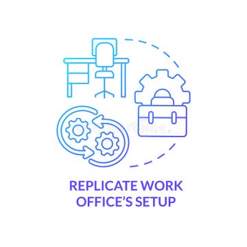 Hybrid Work Icon Office Stock Illustrations – 284 Hybrid Work Icon ...