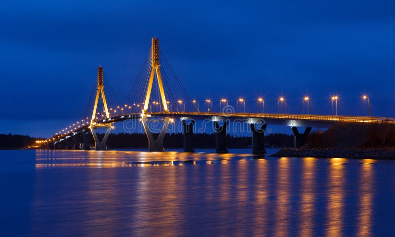 The Replot Bridge stock photo. Image of europe, coast - 15988526