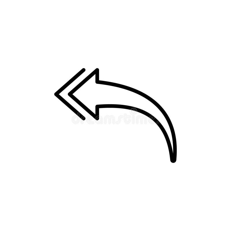 Reply All Icon Set Email Response Illustrations for Communication and ...