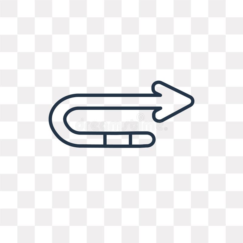 Reply Linear Icon. Modern Outline Reply Logo Concept on White Ba Stock ...