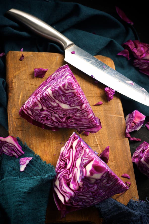 Repollo rojo imagen de archivo. Imagen de culinario - 268174249