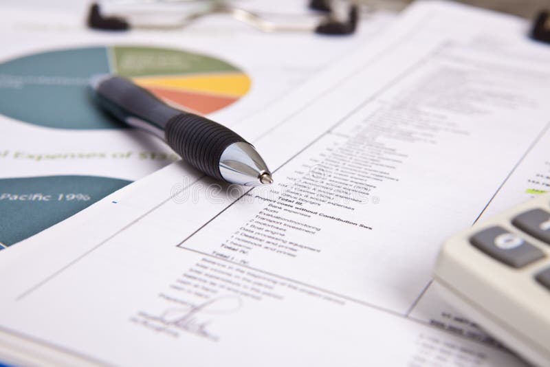 Report stock image. Image of graph, accounting, goal, economic - 4607939