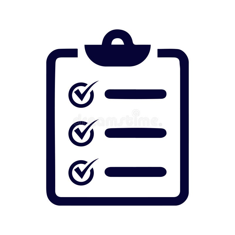 Report check icon stock vector. Illustration of form - 264879669