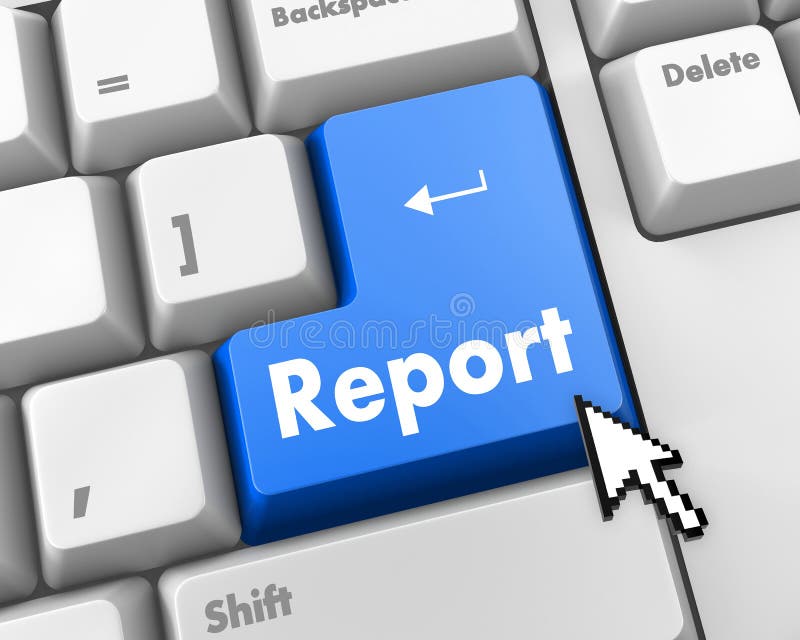 Report stock illustration. Illustration of annual, concept - 55407815