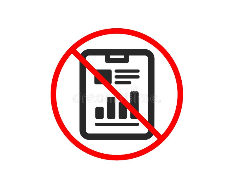 Report Document Icon. Analysis Chart. Vector Stock Vector ...