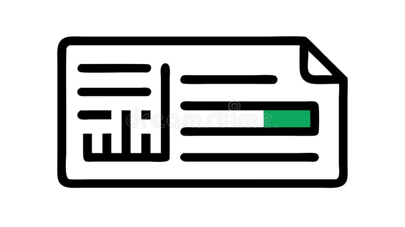 Report Document Vector Icon, File and Data Symbol, Vector Design Generative AI Stock Vector ...