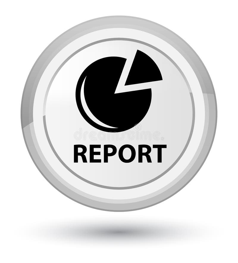 Report (graph Icon) Splash Natural Blue Round Button Stock Vector ...