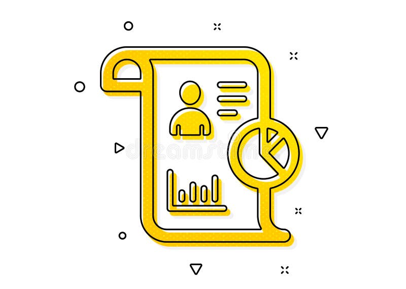 Report Icon. Business Management Sign. Vector Stock Vector ...