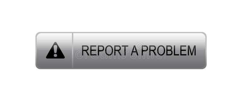 Report a problem stock illustration. Illustration of centre - 151783809