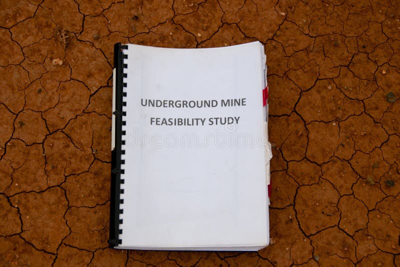 Mining Feasibility Study stock image. Image of market - 245194919