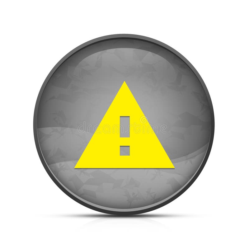 Report Problem Icon on Classy Splash Black Round Button Illustration ...