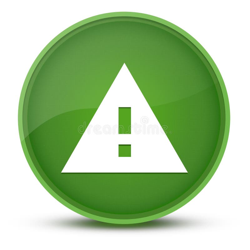 Report Problem Luxurious Glossy Green Round Button Abstract Stock ...