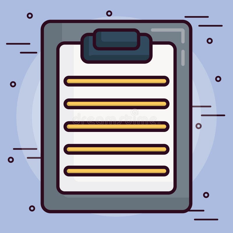 Report table icon stock vector. Illustration of blank - 121597555