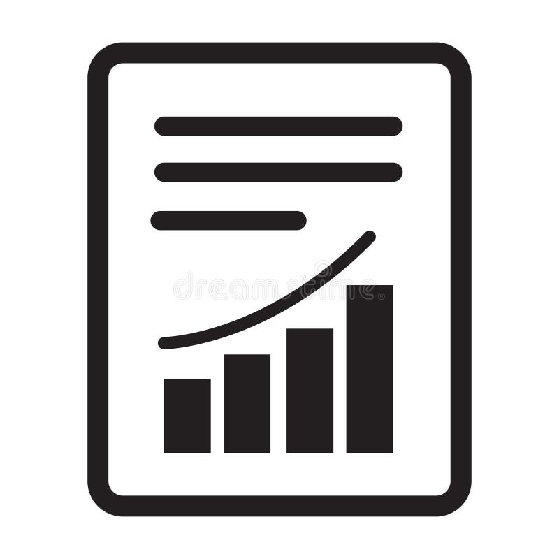 Report Text File Icon.file Icon, Document with Chart Icon, Text Icon ...