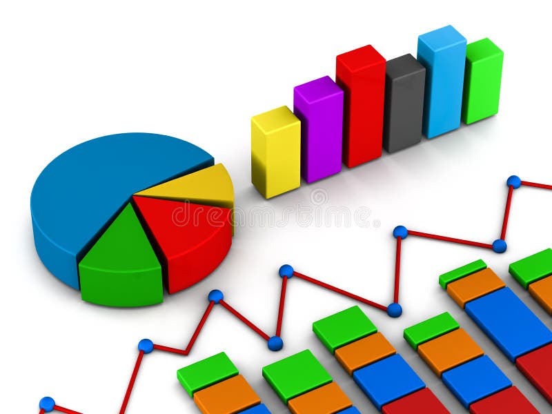 Reportdiagrammdiagramm stock abbildung. Illustration von anzeige - 26554169