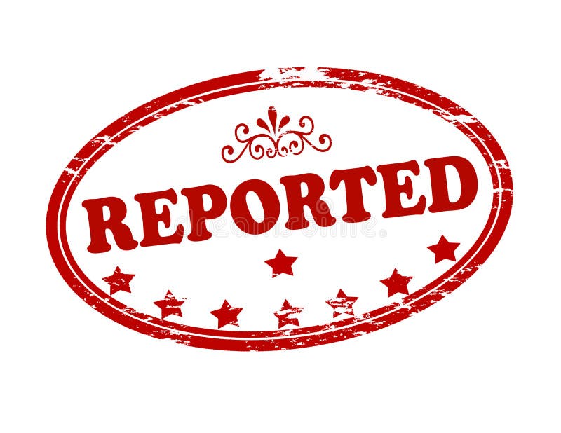 Reported stock illustration. Illustration of stamp, grungy - 92107649