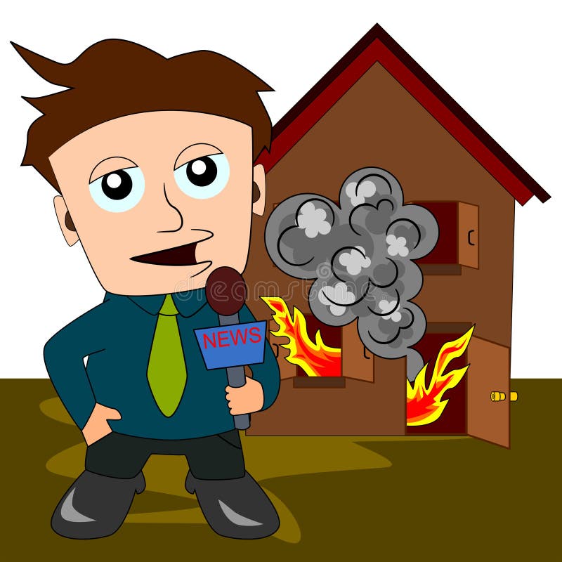 Cartoon Reporter Stock Illustrations – 5,110 Cartoon Reporter Stock ...