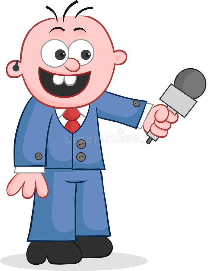 140+ Cartoon reporter Free Stock Photos - StockFreeImages