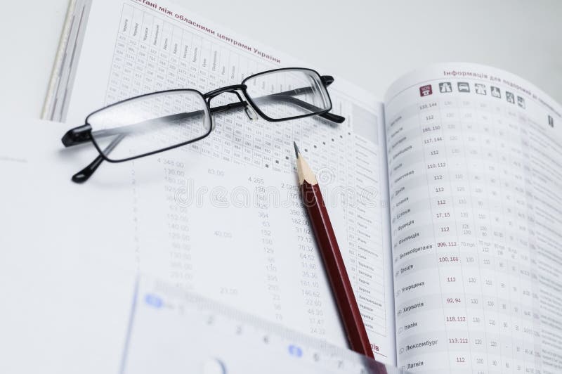 Reporting documents stock image. Image of financial - 168697161