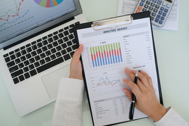 Reporting financial stock image. Image of budget, document - 300897671