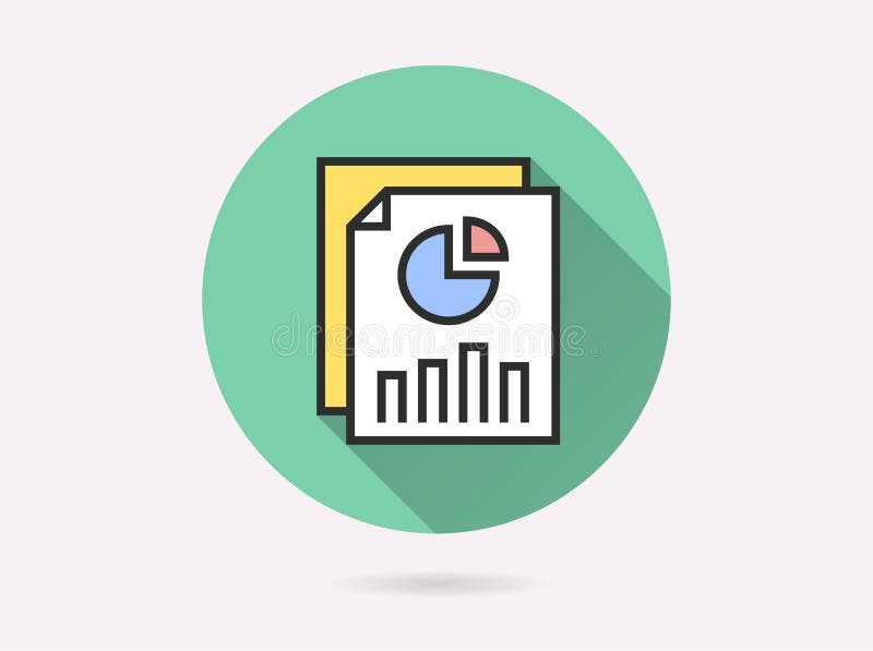 Reporting Icon Set. Four Elements in Diferent Styles from Business ...