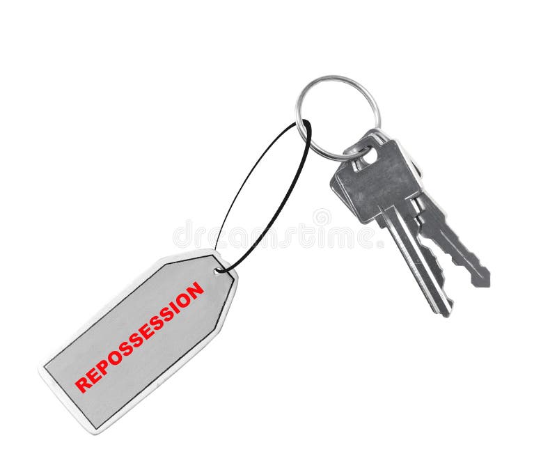 Repossessed House or Car Keys Stock Image - Image of apartment, broker ...