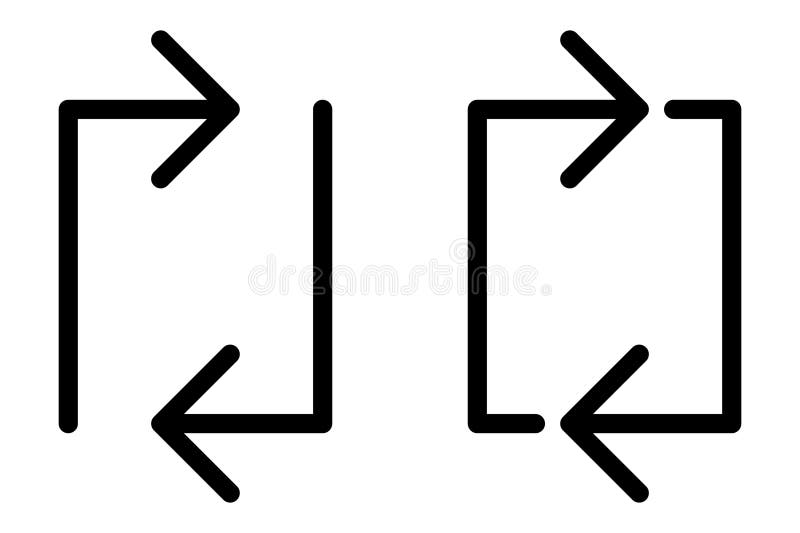 Repost Icon Symbol Simple Design. Stock Image - Image of post, trendy ...