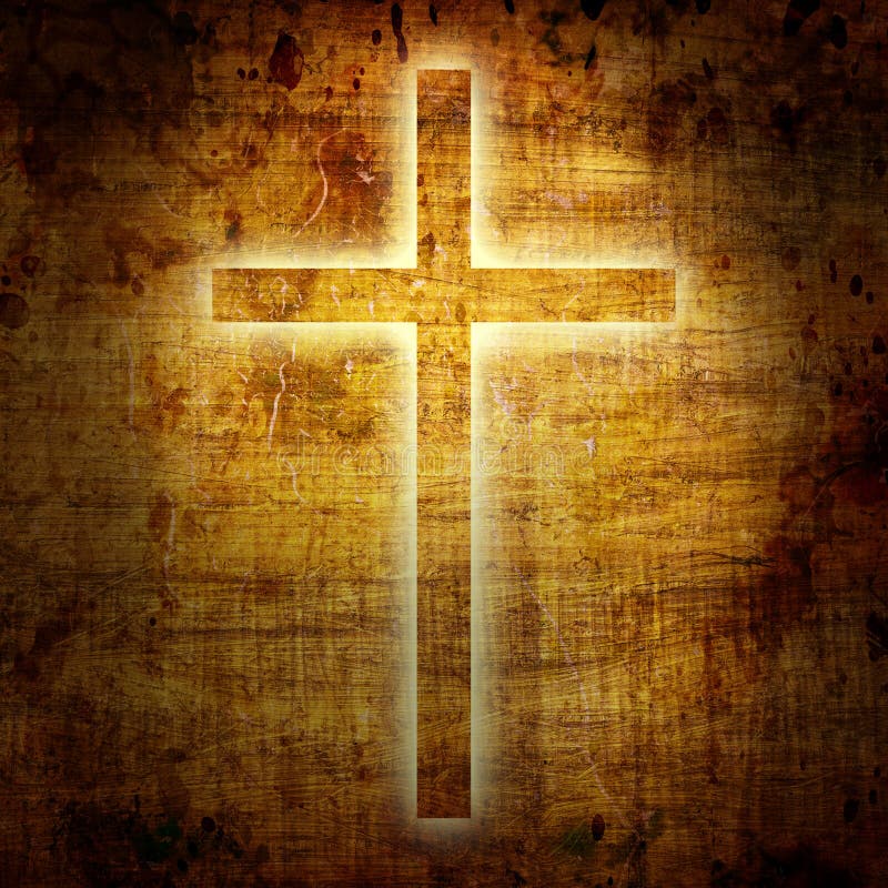 Représentation De Christianisme Avec Le Symbole Illustration Stock ...