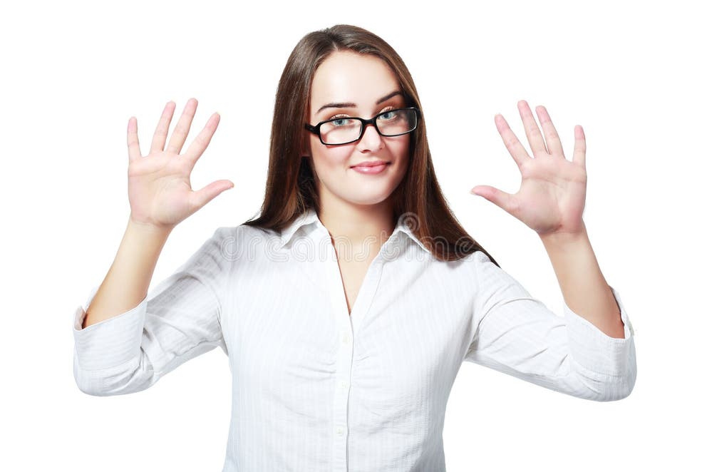 Représentation De Dix Doigts Photo stock - Image du exposition, geste ...